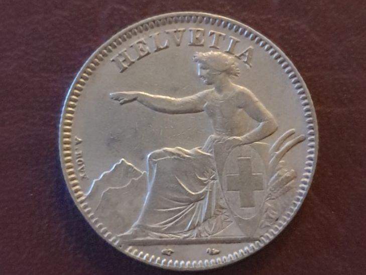 2 Franken 1850 - Gute Erhaltung!! Silber | Kaufen auf Ricardo