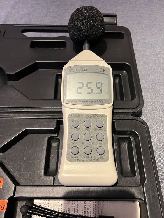 Dezibel Messgerät AZ8922 Ab 1.- (Defekt) in Wittnau für CHF 31 – mit ...