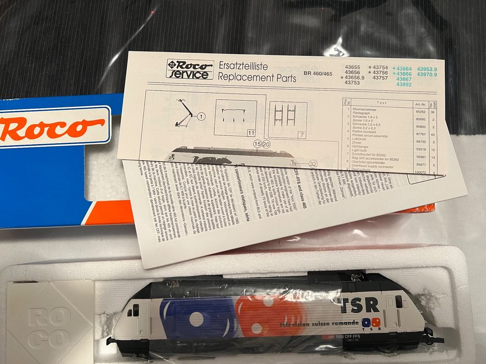 Roco 63513 Re 460 TSR digitalisée | Kaufen auf Ricardo