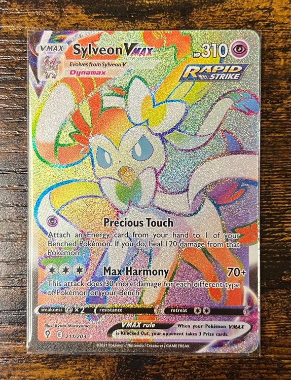 Sylveon VMax Rainbow Rare Boosterfrisch | Kaufen auf Ricardo