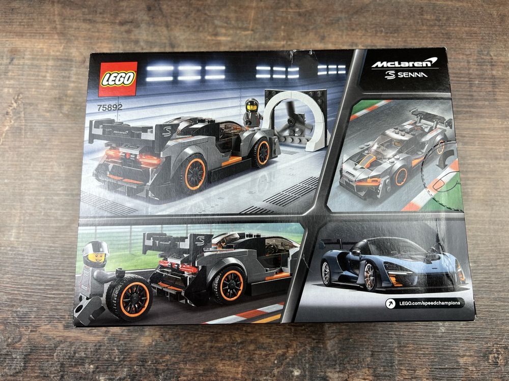 Lego 75892 Speed Champion Mclaren Senna (Neu und originalverpackt) in ...