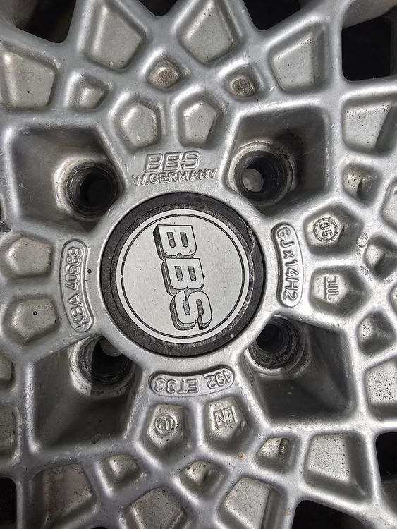 BBS Felgen 6Jx14H2, Top Zustand, ideal für Oldtimer! (Gebraucht) in ...