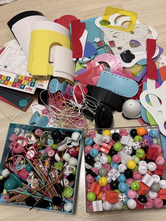 Vintage Bauspielzeug: Mattel Ello Creation System 1000 Teile (Gebraucht ...