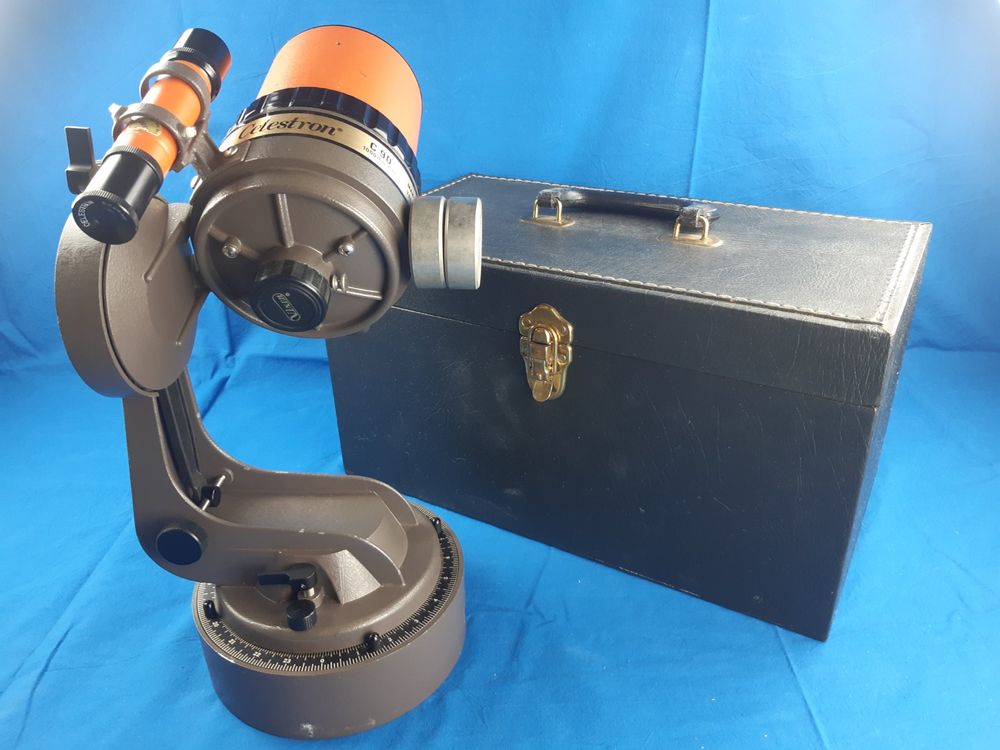 Celestron C90 1000mm f/11 Maksutov Teleskop mit viel Zubehör | Kaufen ...