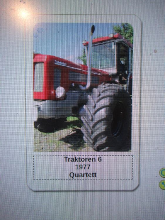 Traktoren 1977 VI Quartett 52 Karten (Neu und originalverpackt) in Herznach für CHF 32 – mit ...