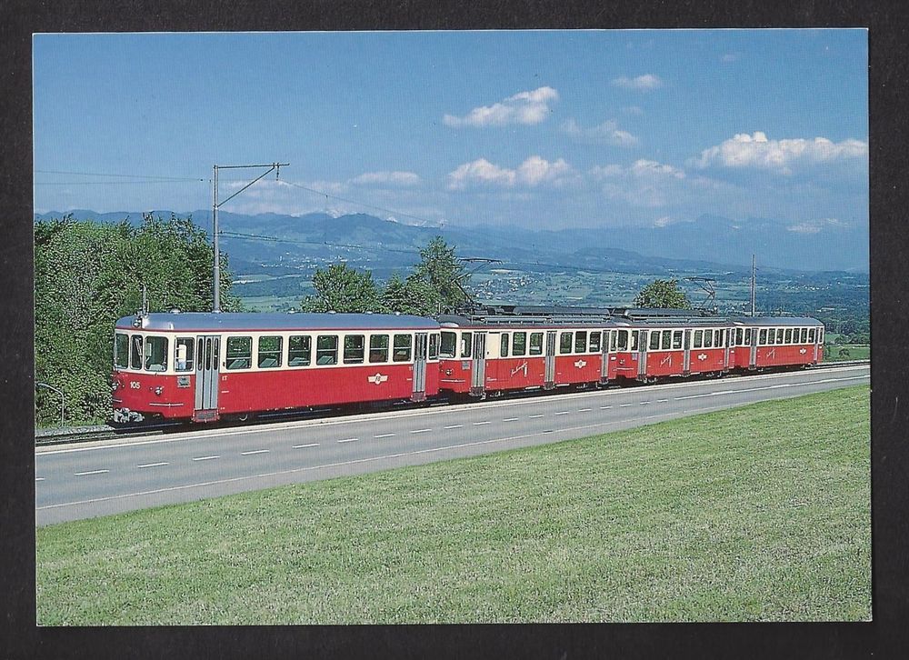 2x Forchbahn Triebwagen BDe 4/4 der Serie 11-6 SCHEUREN 1991 | Kaufen auf Ricardo