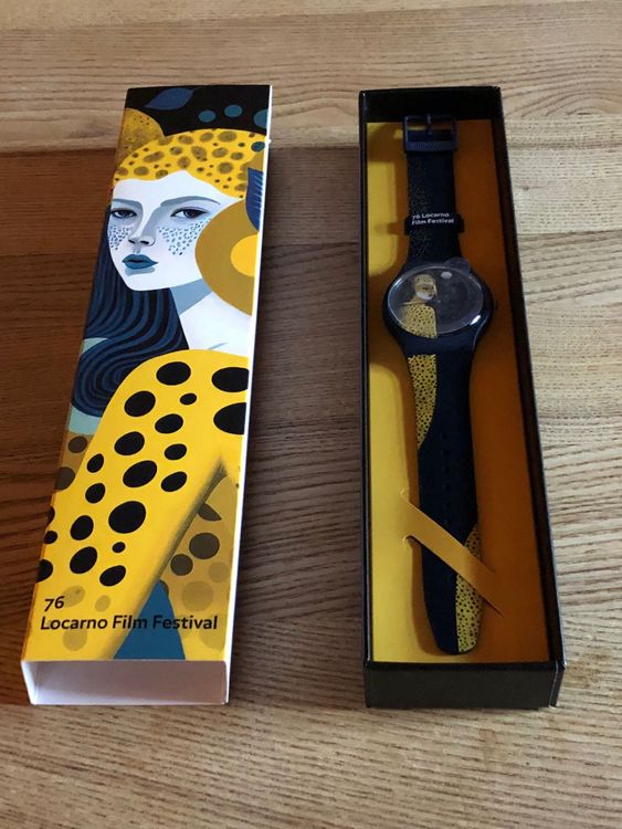 Neue Swatch Uhr 76 Locarno Film Festival Special Edition (Neu (gemäss ...