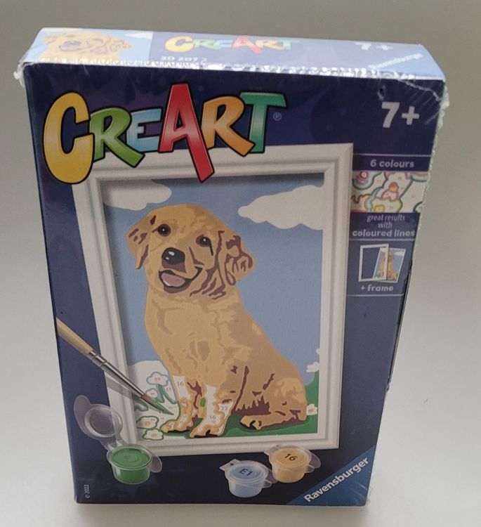 Malen nach Zahlen Hundewelpe Ravensburger 7+ Neu (Neu und originalverpackt) in Oberuzwil für CHF ...