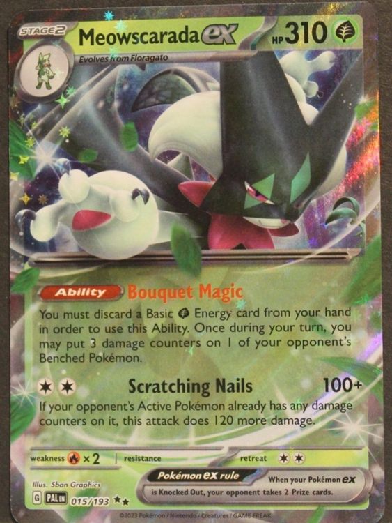 Pokémon Meowscarada EX - PAL- 015/193 EN | Kaufen auf Ricardo