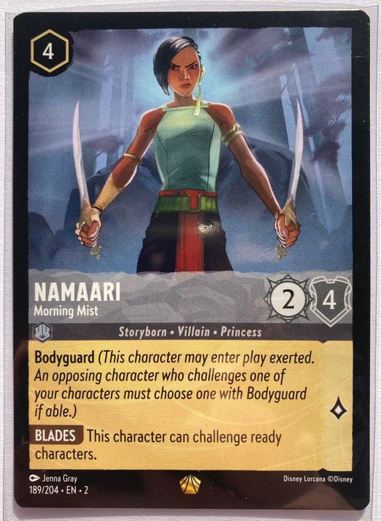 Lorcana NAMAARI 189/204 EN-2 LEGENDARY | Kaufen auf Ricardo