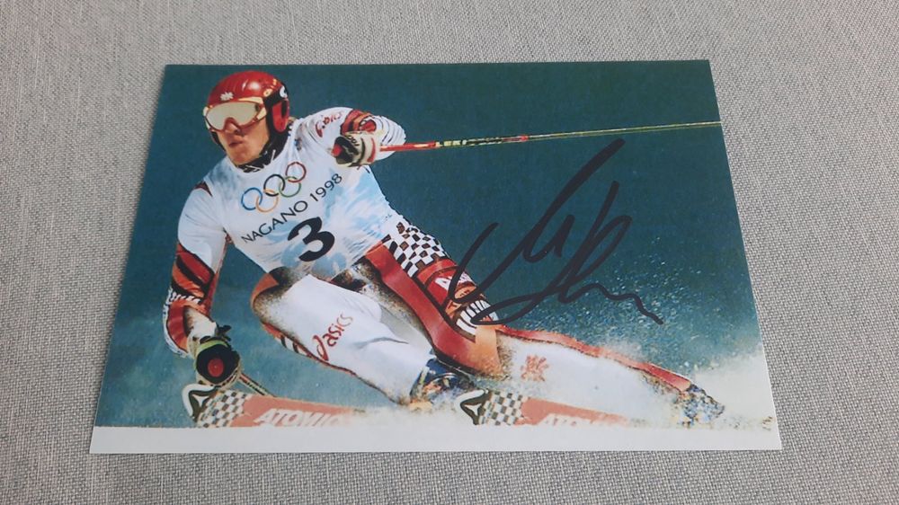 Autogramm Hermann Maier (Gebraucht) in Schmerikon für CHF 15 – mit ...