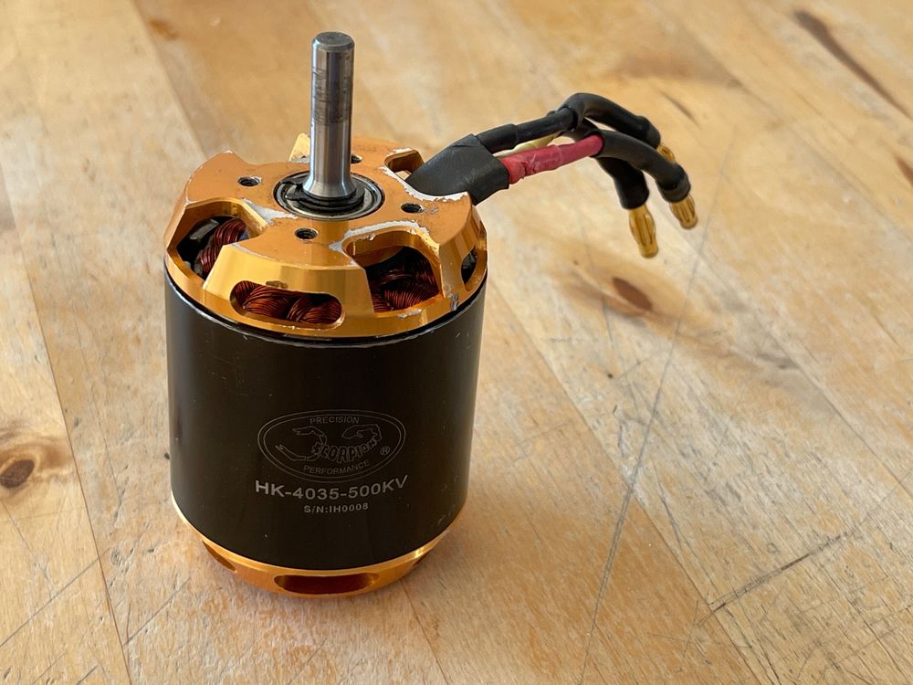 RC Brushless Motor Scorpion HK 4035 500kv gebraucht (Neu und ...