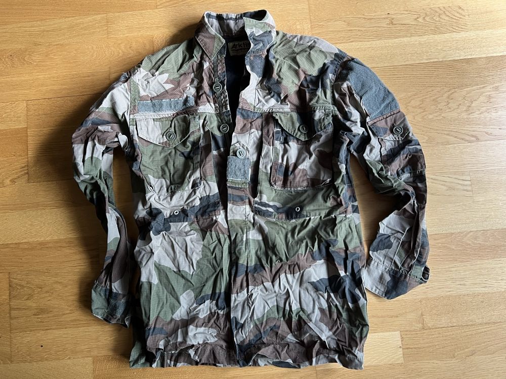 Arktis French camouflage military combat jacket S (Gebraucht) in Zürich ...