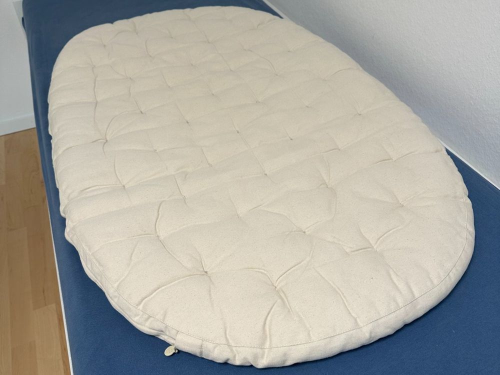 Stokke Woll-Topper + Leinen-Spannbettlaken (Gebraucht) in Horgen für ...