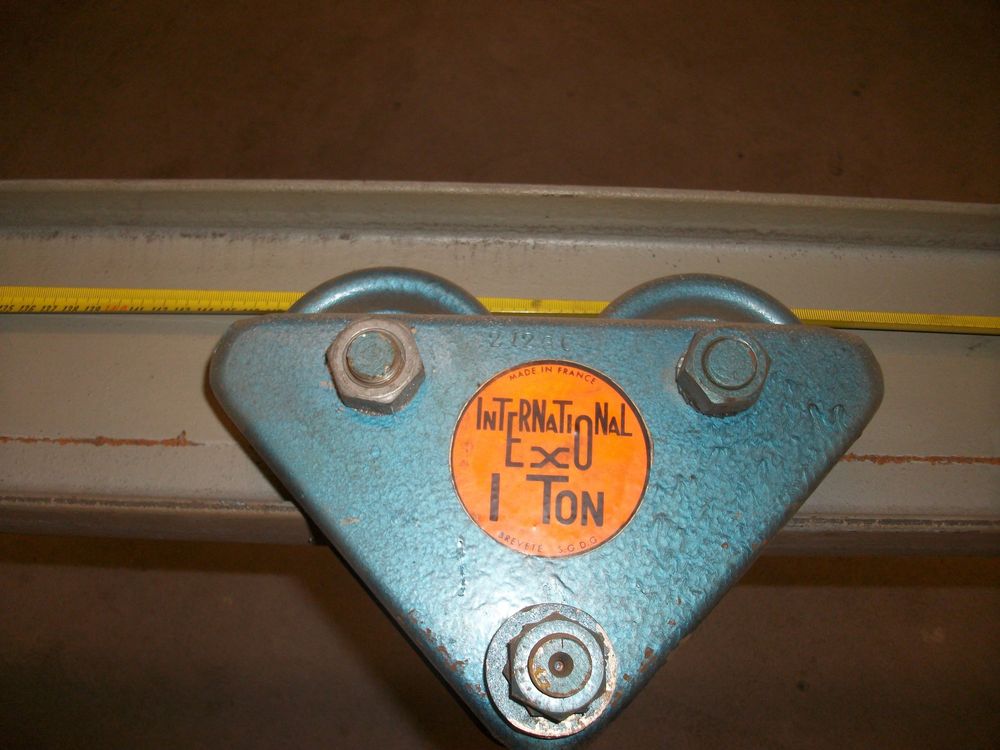 INP 140 Kranschiene 3,2m inkl. montierter 1 Tonnen Laufkatze | Kaufen ...