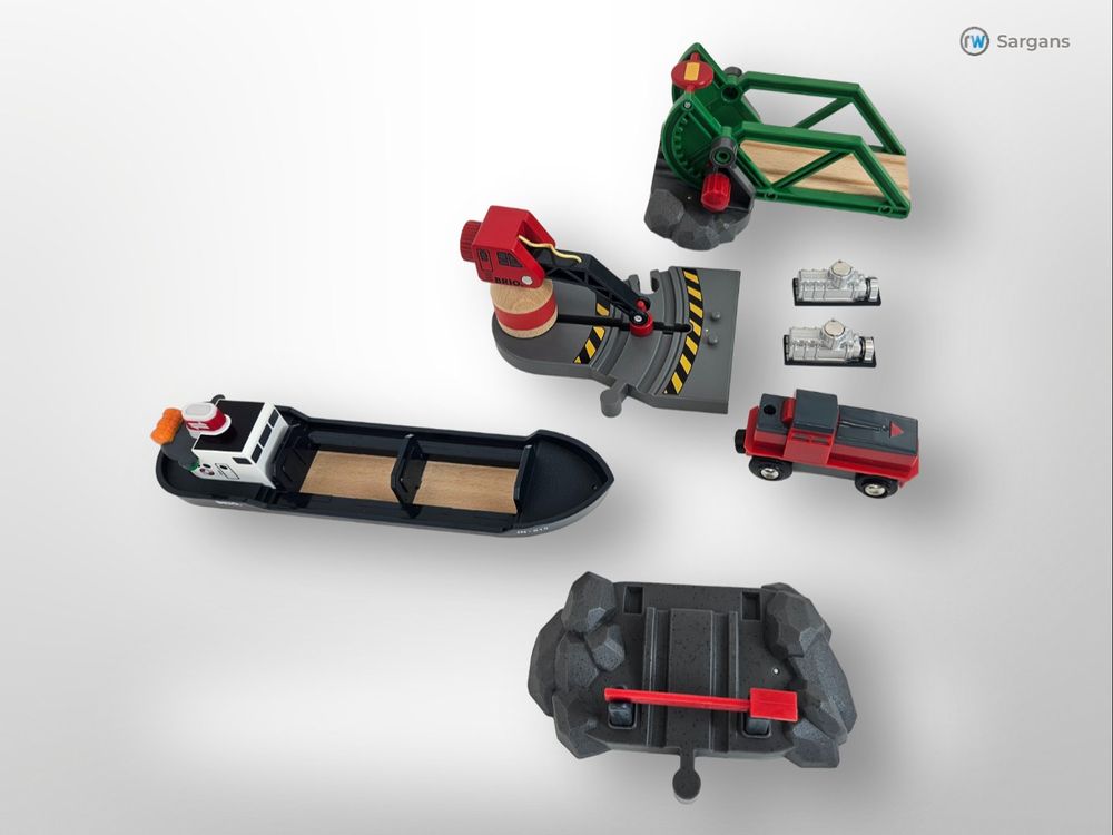 BRIO WORLD Cargo Hafen-Set 33061 (Gebraucht) in Sargans für CHF 2 – mit ...