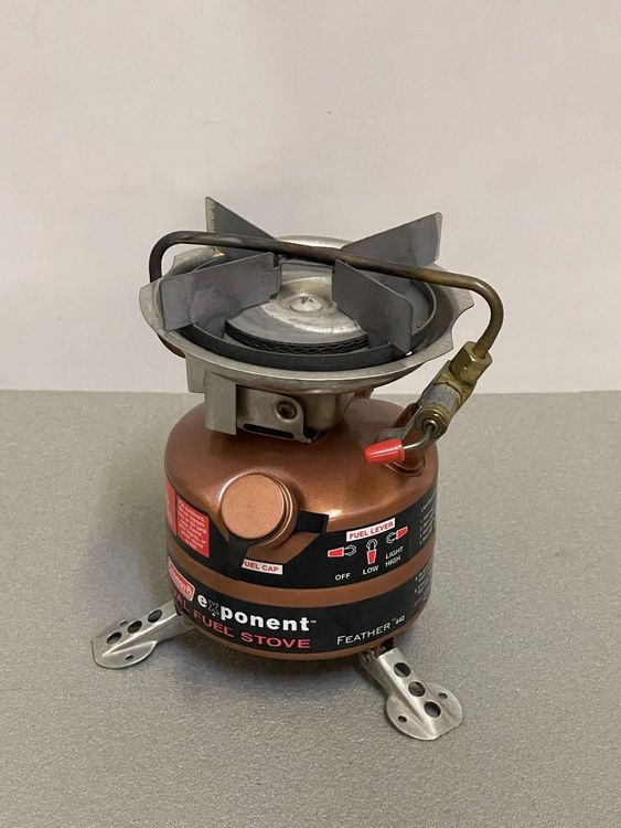 Coleman Exponent Model 442 Feather Dual Fuel Benzin Kocher (Gebraucht ...