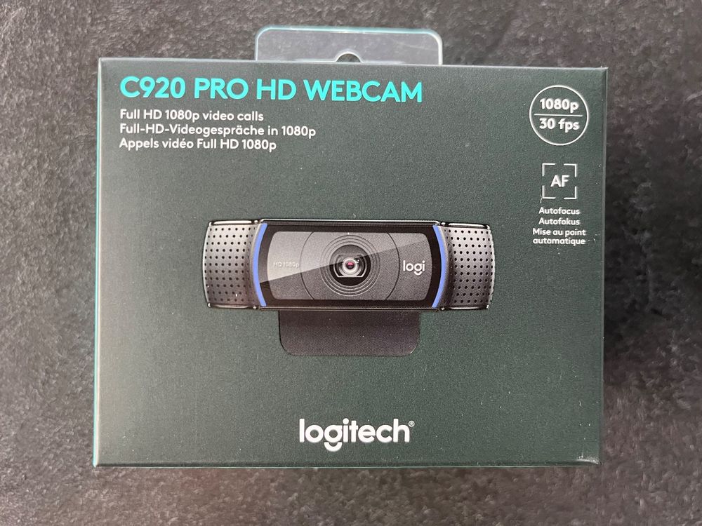 Logitech C920 PRO HD webcam (Neu und originalverpackt) in ...