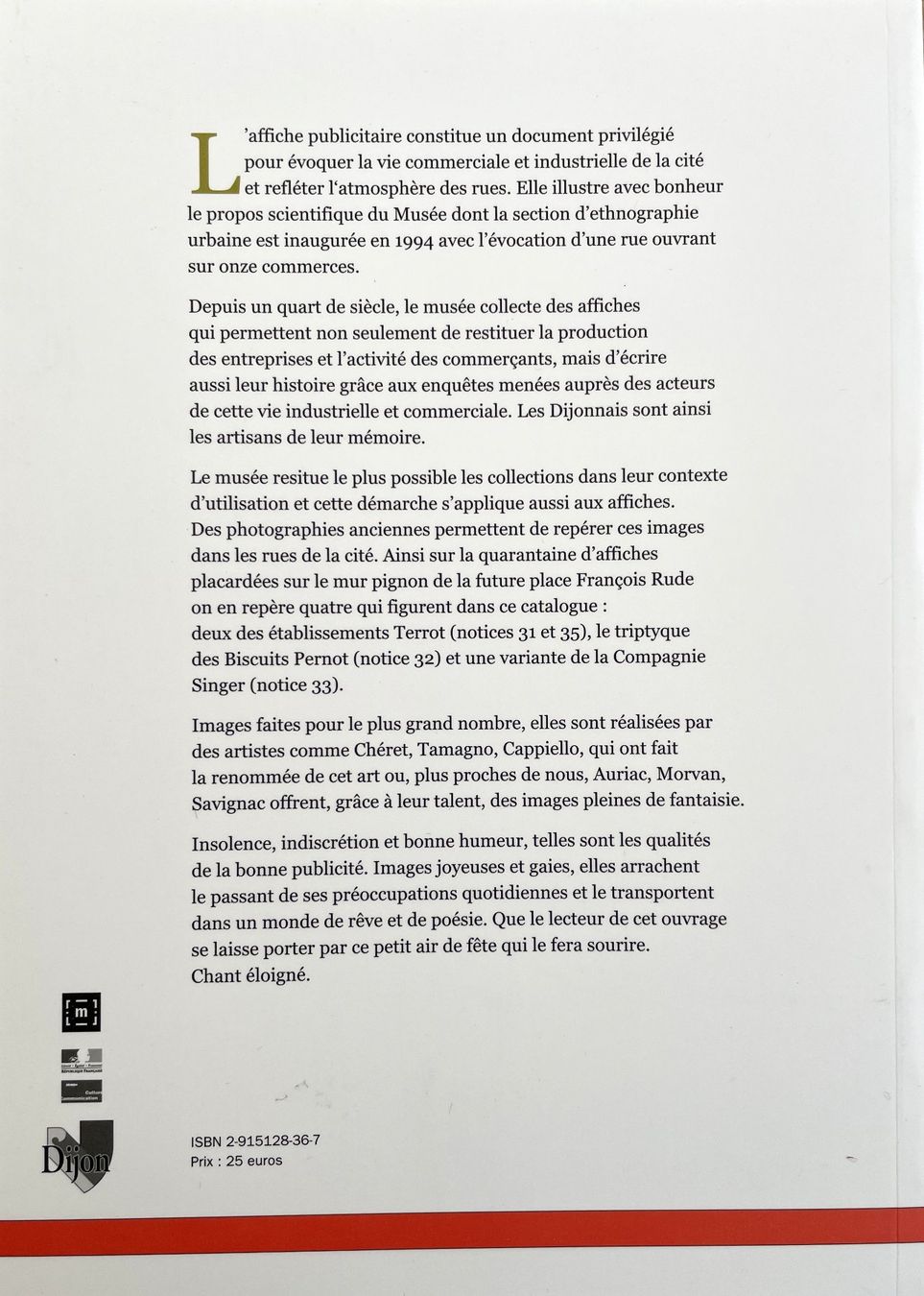 Un siècle d'affiches à Dijon - Cent images dans les rues (D'occasion) à ...