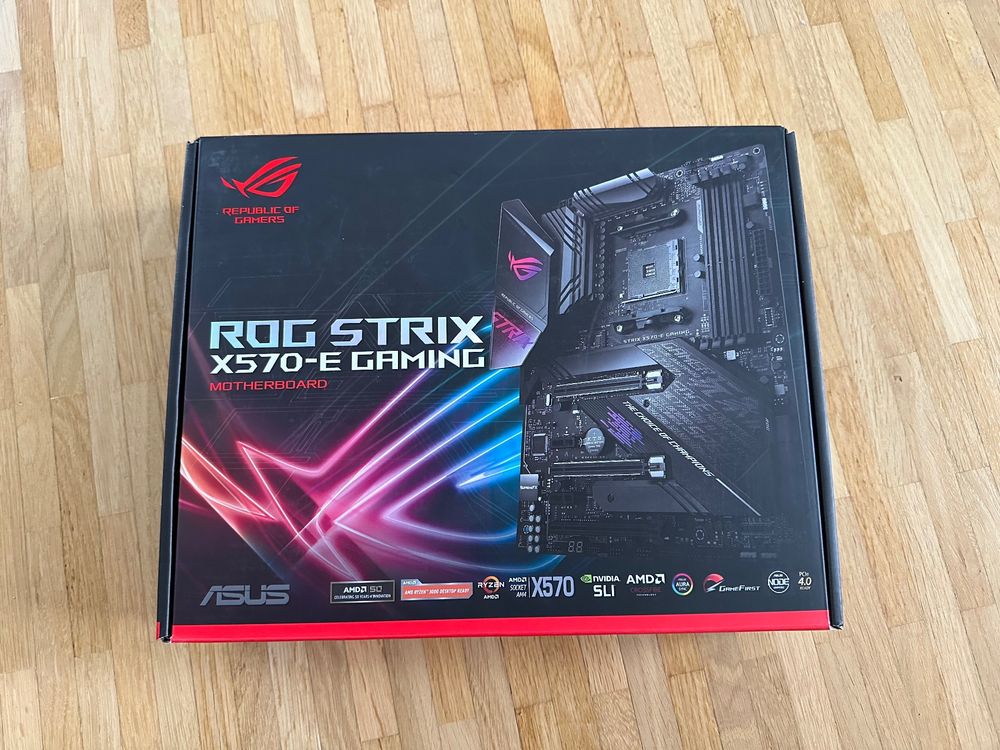 ASUS Rog Strix X570-E Gaming, AM4, AMD X570, ATX (Neu und ...