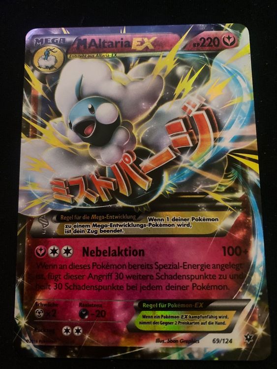 Pokemonkarte M Altaria EX 69/124 (Neu (gemäss Beschreibung)) in ...