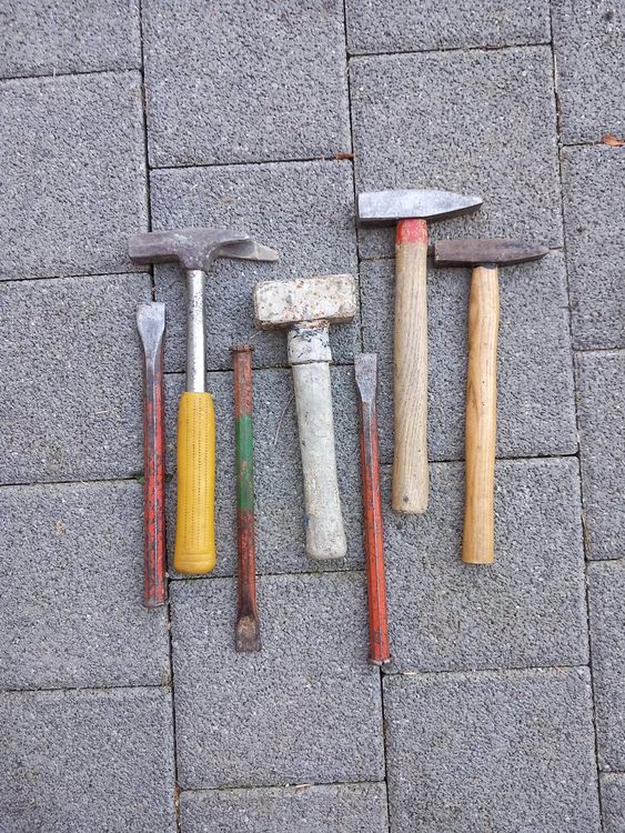 Wunderbar Hammer Und Meisel Bilder