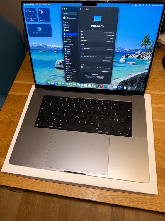 APPLE MacBook Pro 16,2, / Apple M1 Max, 64 GB RAM, 1TB (Gebraucht) in ...