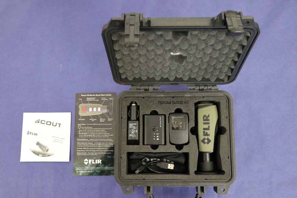FLIR Scout PS32 Wärmebildkamera zum Jagdeinsatz kompl. Set (Gebraucht ...