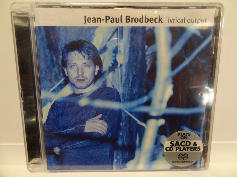 Jean-Paul Brodbeck – Lyrical Output SACD (Gebraucht) in luzern für CHF ...