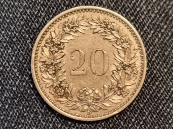 20 rappen 1884 - Erhaltung VZ !! (Neu (gemäss Beschreibung)) in Bure für CHF 3 – mit Lieferung ...