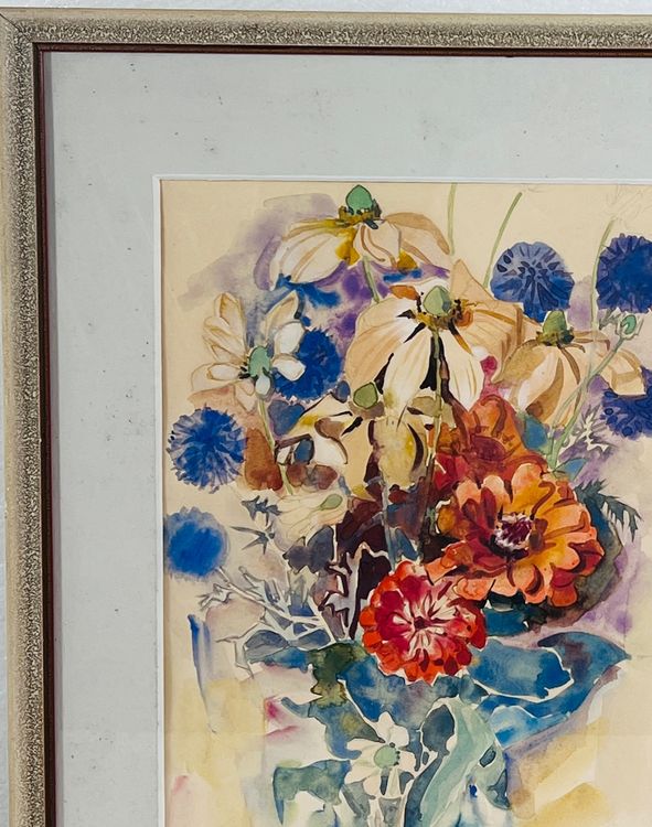 Charles Keller ( 1914-2006 ) Stilleben Aquarell | Kaufen auf Ricardo