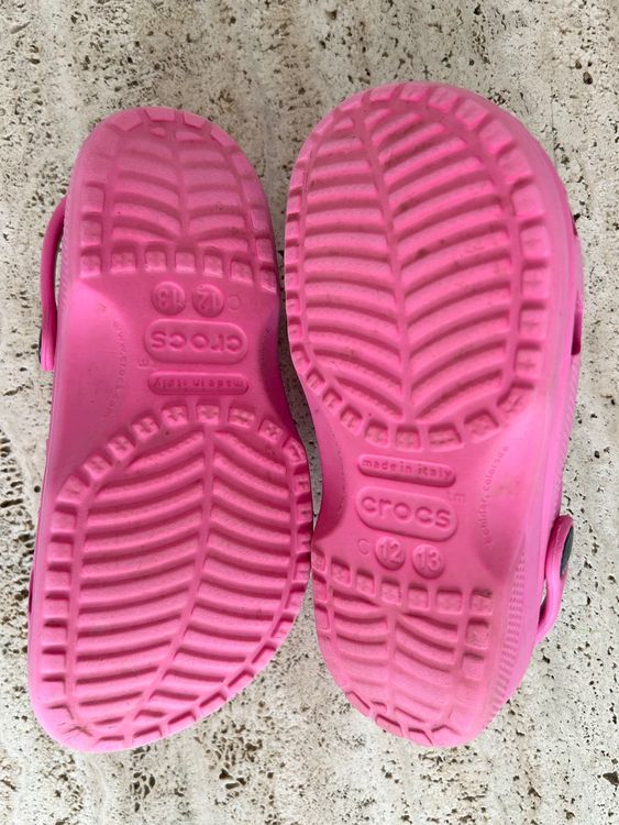 Crocs girls sandals Mädchen Sandalen size C12 C13 29 30 31 (Gebraucht ...