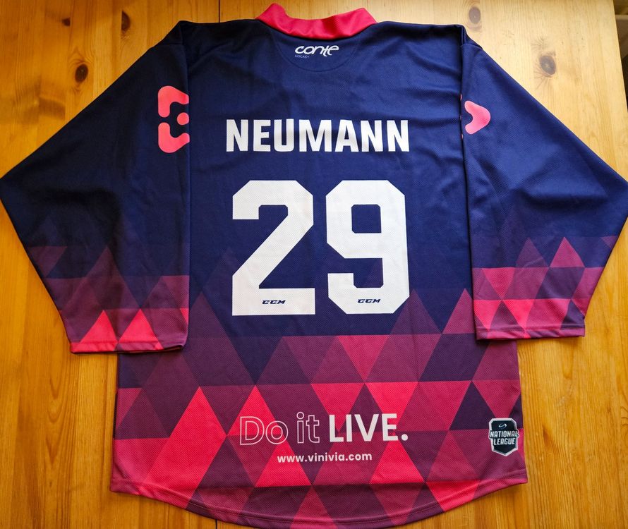 EV Zug Trikot #29 Daniel Neumann Grösse XL EVZ NLA Hockey (Gebraucht ...