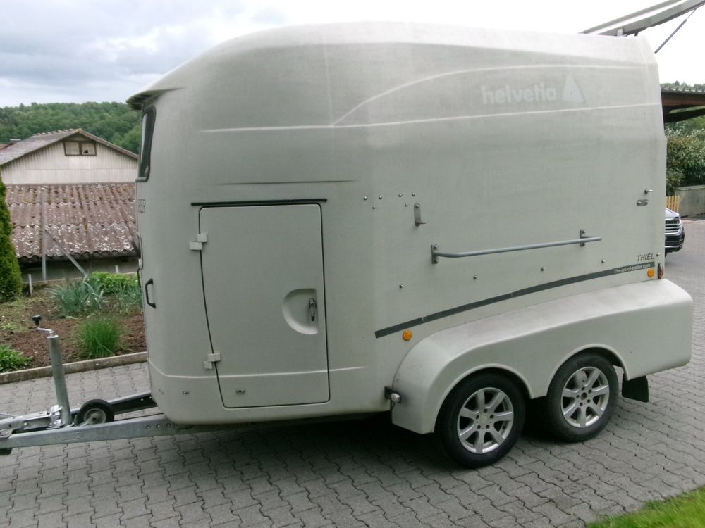 2er Vollpolyester Pferdeanhänger ab MFK (Gebraucht) in Muhen für CHF 4300 – nur Abholung auf ...