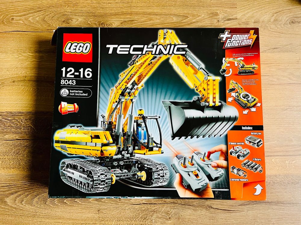 Lego Technic 8043 motorisierter Bagger mit OVP (Gebraucht) in für CHF ...