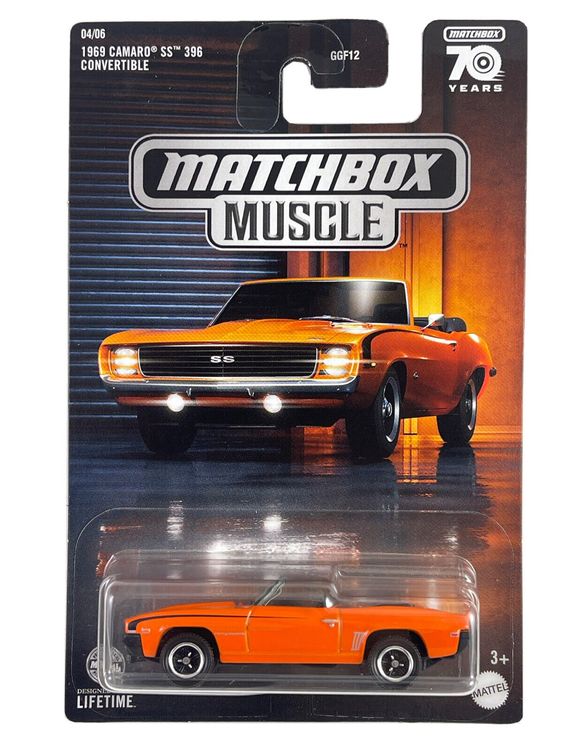 1969 Camaro SS 396 Convertible - Matchbox Muscle | Kaufen auf Ricardo
