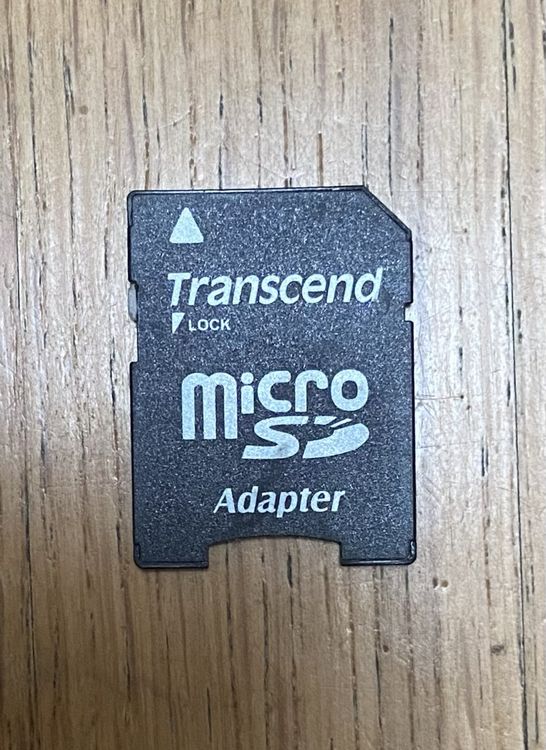 Transcend Micro SD Adapter (Gebraucht) in Zürich für CHF 5 – mit ...
