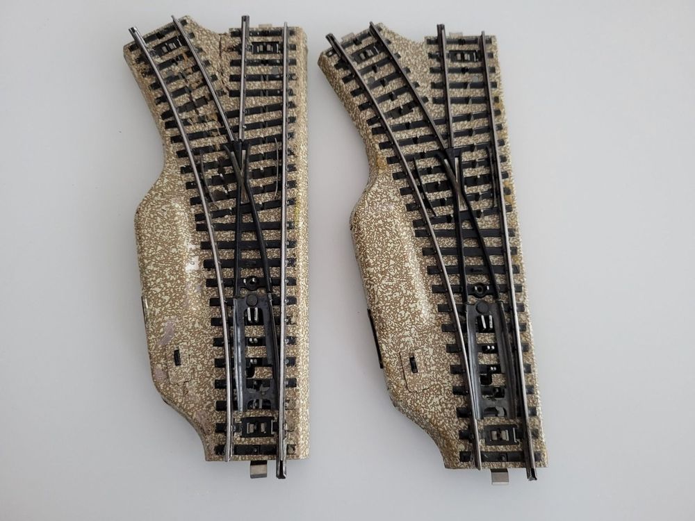 2x Märklin 5122 Handweichen links H0 AC (Defekt) in Huttwil für CHF 4 ...