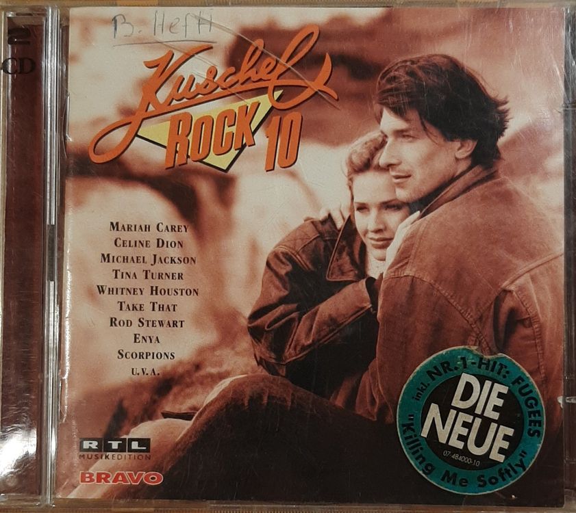 Kuschelrock 10, 2CD Bravo Kuschel Balladen Compilation 1996 (Gebraucht) in Schönenberg TG für ...