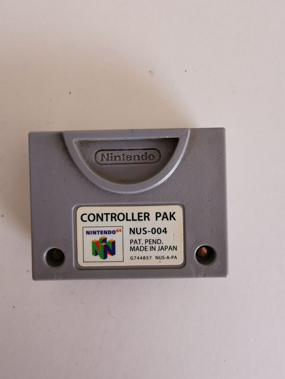 N64 - Controller Pak (Gebraucht) in Lenzburg für CHF 17.9 – mit ...