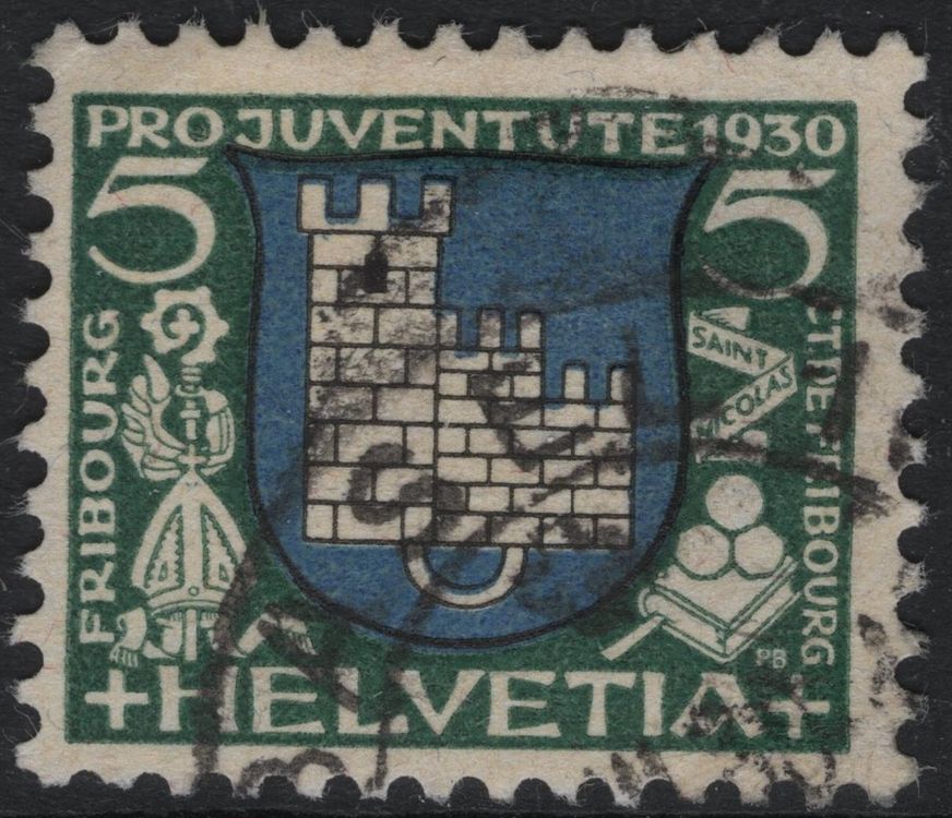 5 Rp. Fribourg Stadtwäppli mit ABART (Gebraucht) in Eglisau für CHF 3 – mit Lieferung auf ...