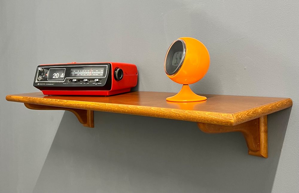 2 Stück Mid Century Teak Wand Tablar Wandregal | Kaufen auf Ricardo