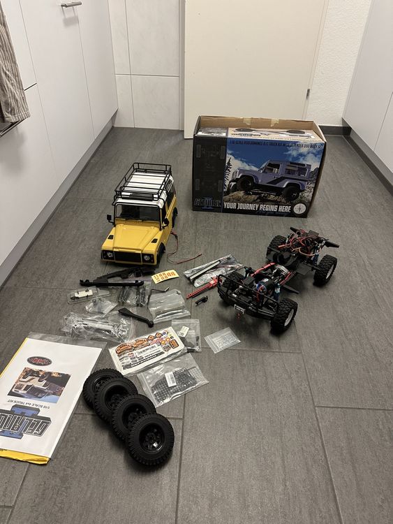 RC4WD Scale Crawler Land Rover Defender D90 (Gebraucht) in Meilen für ...