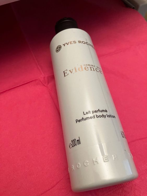 200 ml parfumierte Body Lotion Evidence Yves Rocher | Kaufen auf Ricardo