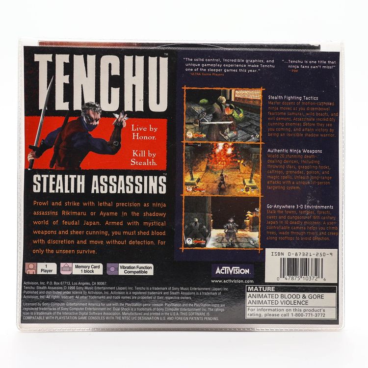 Tenchu: Stealth Assassins - PS1 | Kaufen auf Ricardo