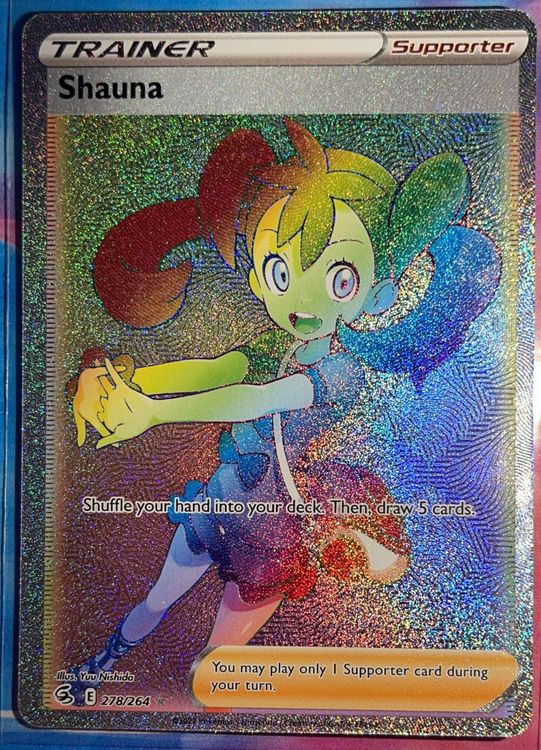 SWSH08 Trainer Shauna Rainbow #278/264 (Neu (gemäss Beschreibung)) in ...