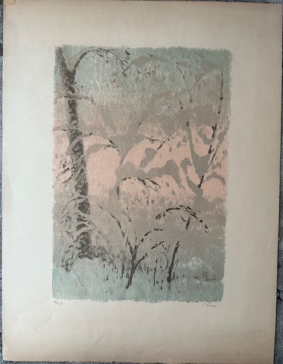Leonhard Meisser (1902-1977) Litho Handsig (Gebraucht) in Hochdorf für CHF 35 – mit Lieferung ...