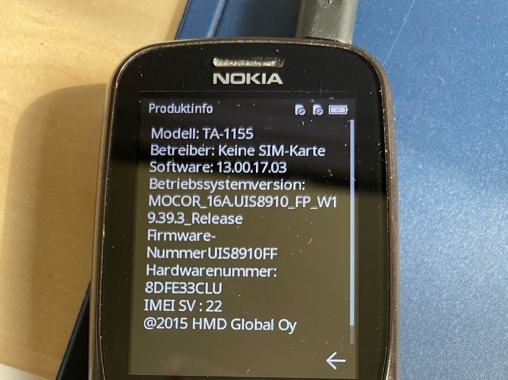 Nokia TA-1155 (Gebraucht) in für CHF 0.5 – nur Abholung auf Ricardo kaufen