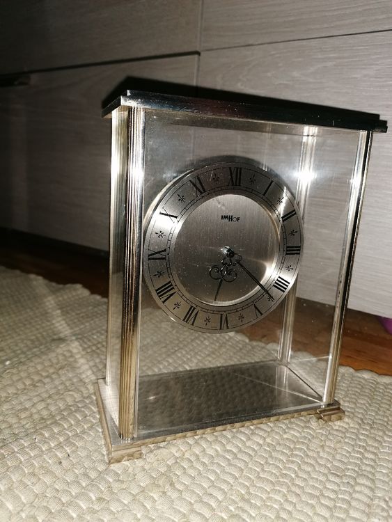 Horloge de table vintage Imhof Swiss Made | Kaufen auf Ricardo