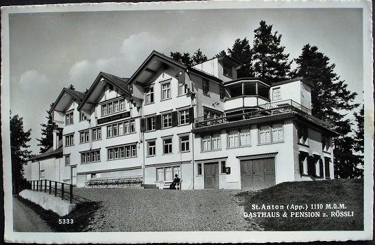 Oberegg St Anton Gasthaus And Pension Rössli W Breu Büsser Kaufen